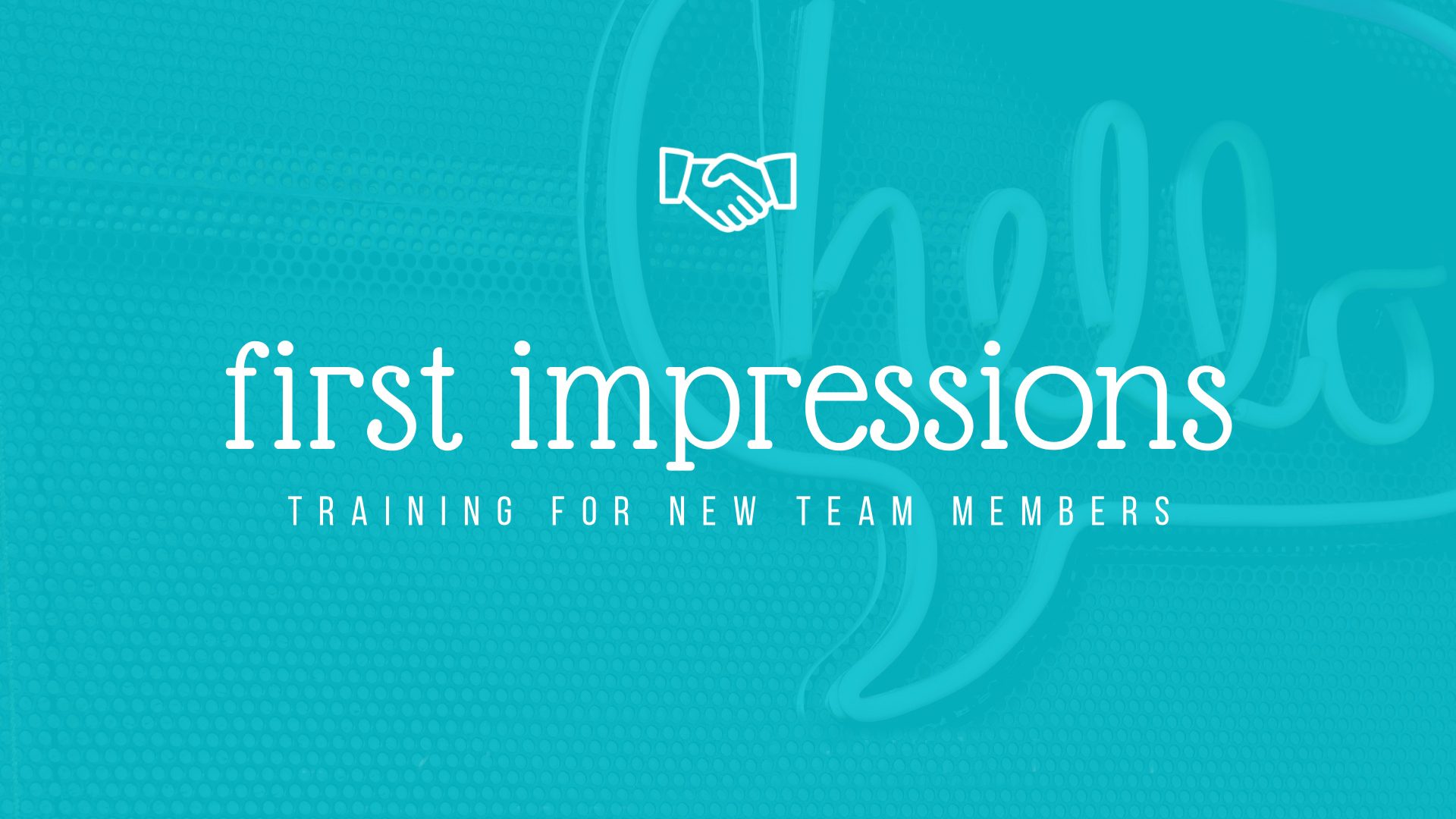 First Impressions - Clearwater Community Church