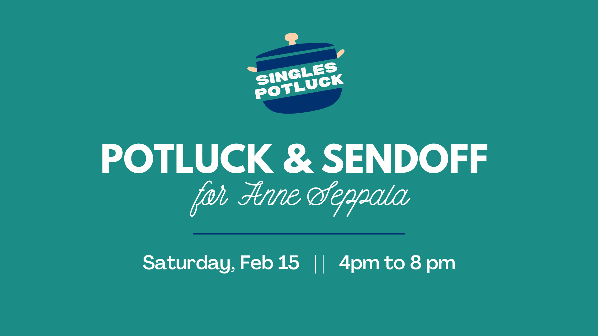 Singles Potluck - Clearwater Community Church